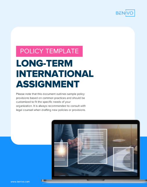 Long Term International Assignment Policy Template